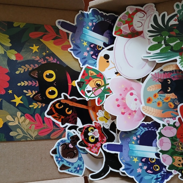 3, 5 or 10 Vinyl Stickers Bundle - Choose Your Designs! - Etsy