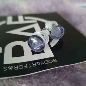 Double Flare Gray Cat Eye Plugs 2g 0g 00g/10mm 1/2 - Etsy