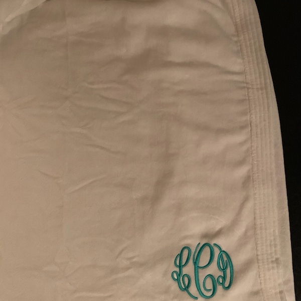 Monogrammed Terry Velour Spa Wrap, Personalized Towel Wrap, Custom ...