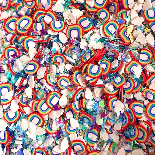 Clear Blue Iridescent Shift 4 Point Star Glitter, Confetti Glitter, AB ...