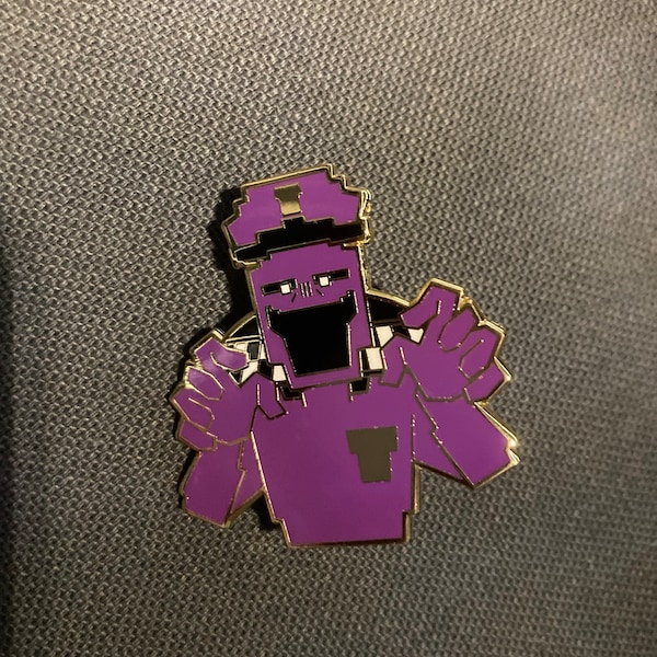 Purple Guy / William Afton / Dave Miller Five Nights at Freddy's Pin ...
