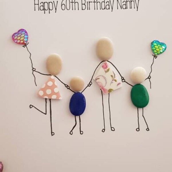 Best Friends Frame, Pebble People, Box Frame - Etsy UK