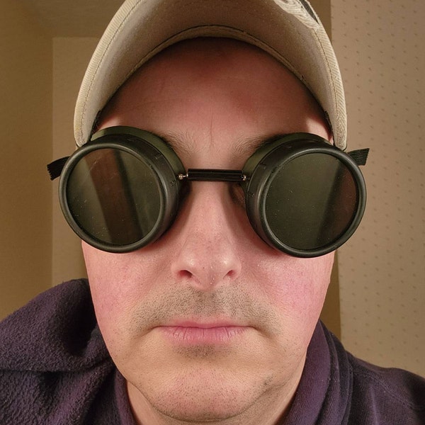Distressed Battle Worn Dystopian Goggles, Steampunk, Goggles ...