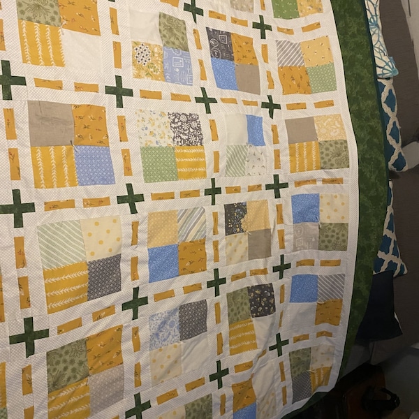 4-patch Charm PDF Quilt Pattern - Etsy