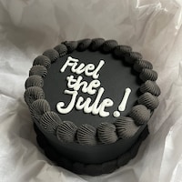 Black Cake Box - Etsy