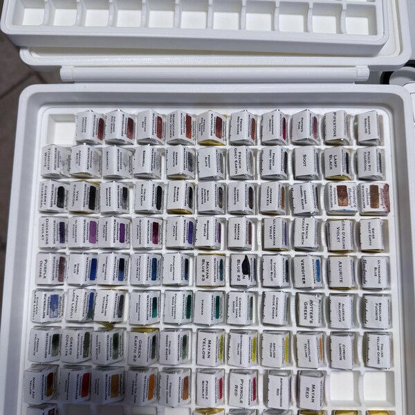 Altoid Tin Water Palette Set | Watercolor Painting | Removable Pan ...