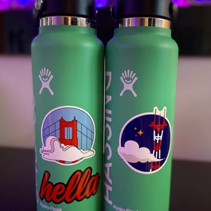 Karl the Fog Die Cut Sticker Golden Gate Bridge San Francisco SF Frisco ...