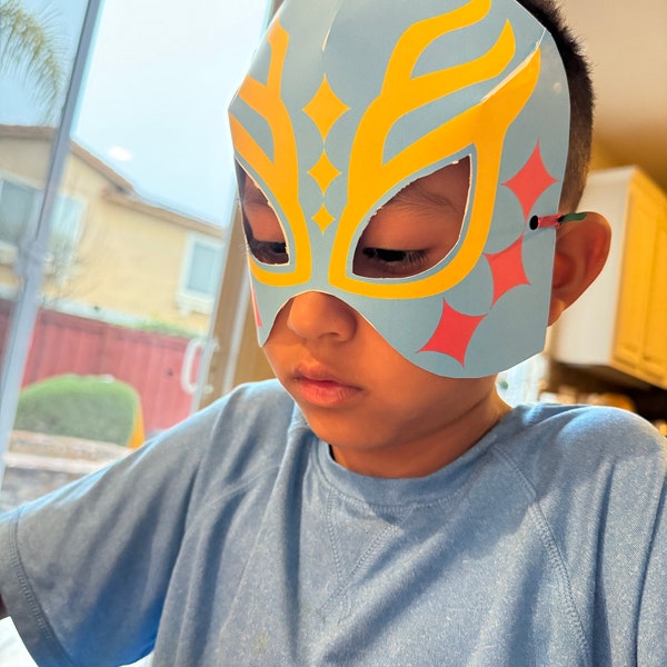 9 Printable Calavera Skull Mask Templates in Full Color, Also Includes ...