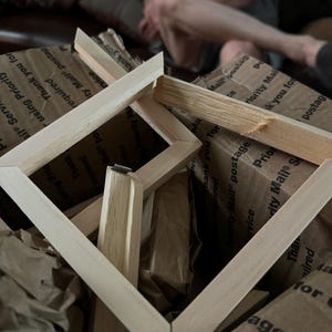 Float Frames for 3x3 X 1/4 Panels Unfinished Wood 2 - Etsy