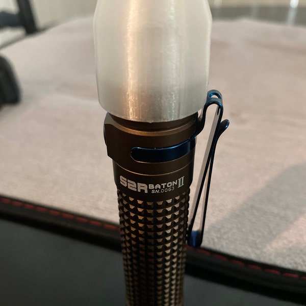 Olight S2R Baton II Diffuser - Magnet Killer - Short Circuit Protection ...