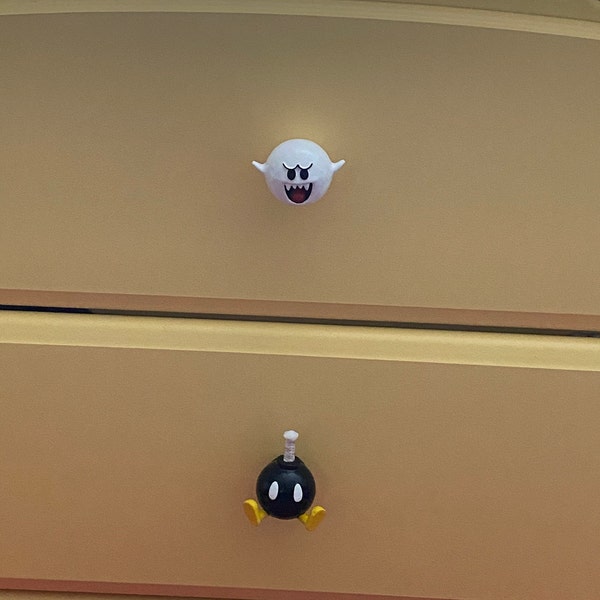 Super Mario Boo Ghost Furniture Knob - Nintendo Video Game Decor ...