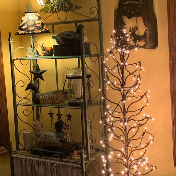 Metal Ornament Tree, Original Twig Tree, Four Foot Tall. - Etsy