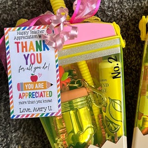 Teacher Appreciation Printable Teacher Appreciation Week Gift Thank You ...