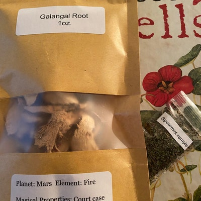 Galangal Root Pieces. 1oz. low John, Court Case Root, Chewing John ...