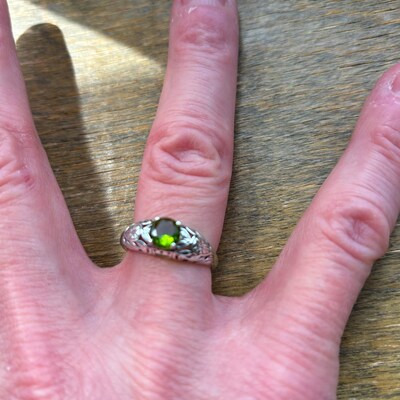 Ruby Ring/ Sterling Silver/ 20ct Big Huge Square Cut Simulated Red Gem ...