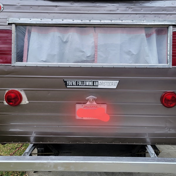 Aristocrat Trailer Keychain - Etsy