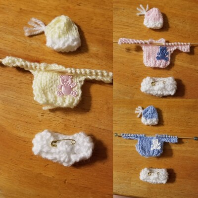 Mini Knitting Needles Make Your Own Baby Sweater on Needles - Etsy