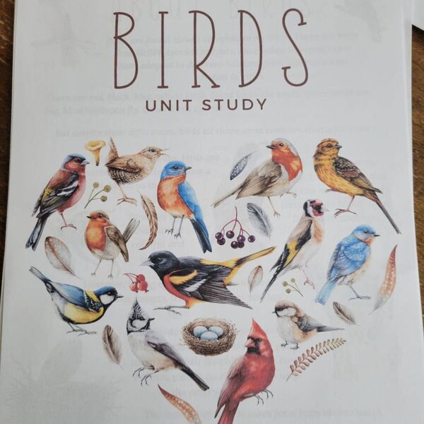 BIRD Unit Study, Life Cycle, Anatomy, Nature Study, Science ...