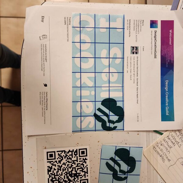 Girl Scout Daisy Uniform and Supplies Starter Checklist - 8x10 - Print ...