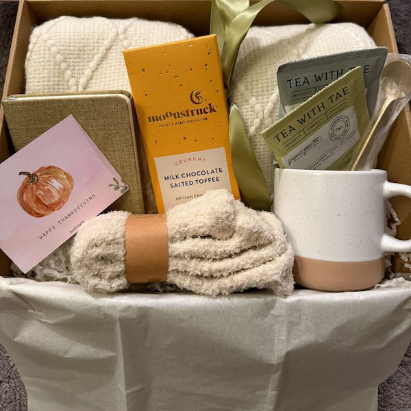 Encouragement Gift, Mom Gift Set, Hygee Gift Box, Thinking of You Box ...