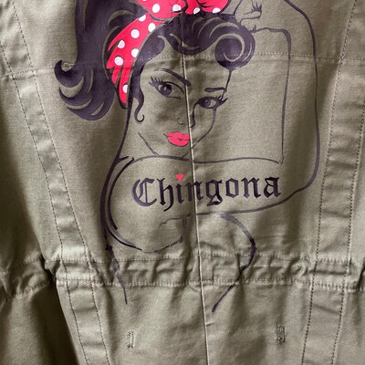 Chingona Women Shirt, Womens Graphic Tees Chingona, Rosie the Chingona ...
