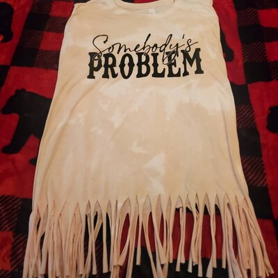 Country Music Fringe Tank Top Western Tee Country Concert Outfit ...