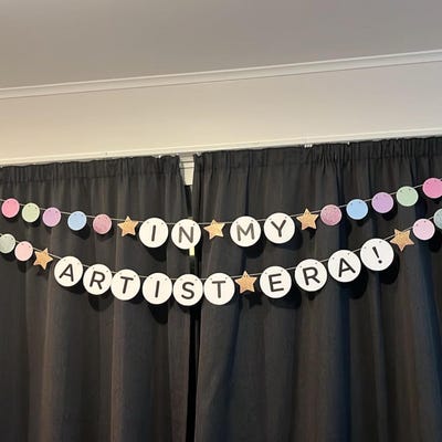 In My Custom Era Printable Banner, Giant Friendship Bracelet Banner, in ...