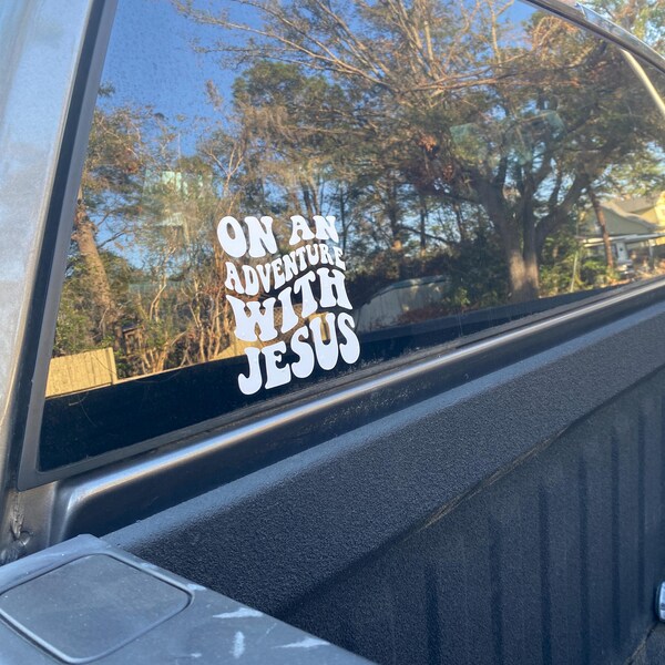 Jesus Loves You - Christian Car Vinyl Decal Bumper Sticker for Car ...