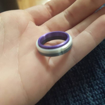 LGBTQ Fidget Rings, Pride Flag Fidget Rings, Pride Month, LGBTQ Flag ...