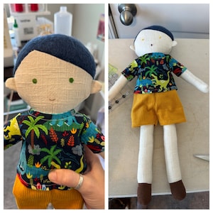 BABY Buttercup Bear PDF Sewing Pattern, Teddy Bear Pattern - Etsy