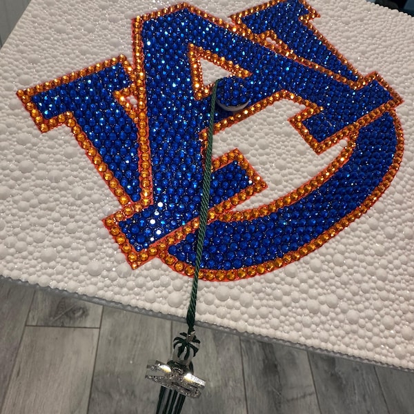 Rhinestone Graduation Cap Topper - Etsy