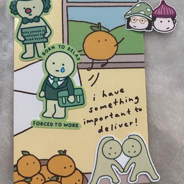 Clown Blind Box Addict Sticker Vinyl Waterproof Sticker for Bullet ...