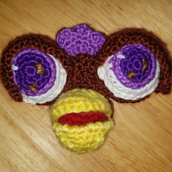 Kawaii Cursed Face Appliqué Amigurumi Crochet Pattern - PDF - English ...