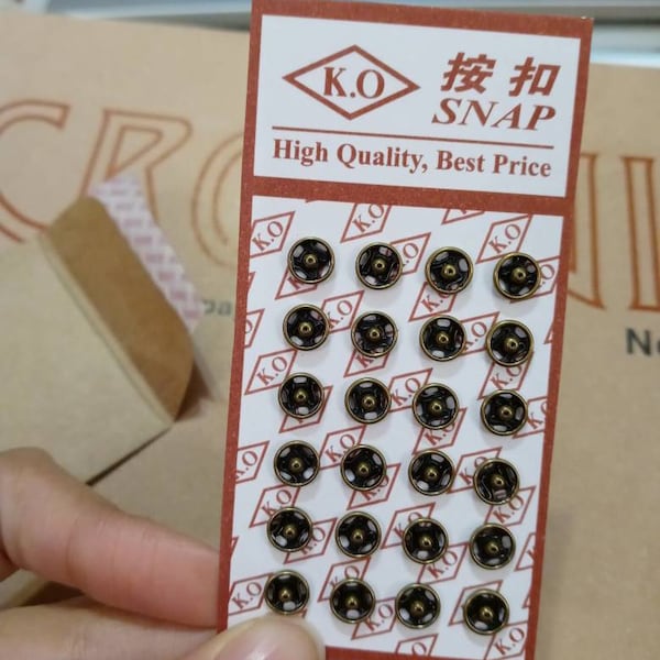 6mm Snaps - 24 Sets - Etsy