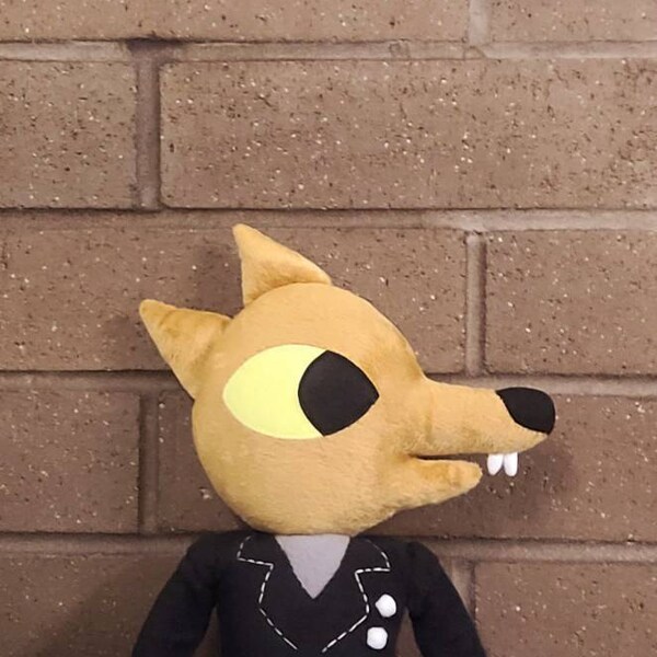 Gregg Plush Night in the Woods Game Insired - Handmade Plush Doll, 14.6 ...