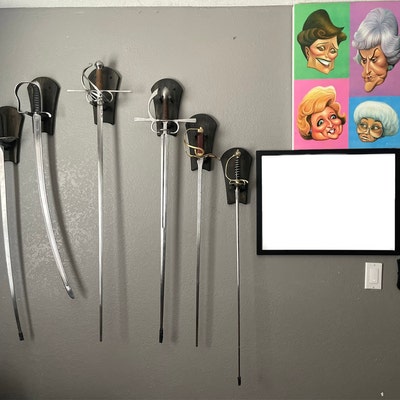 Rapier Specific Vertical Sword Display - Etsy
