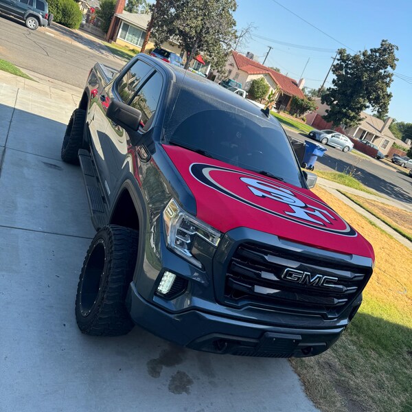 Buffalo Football Custom Car Hood Cover - Etsy