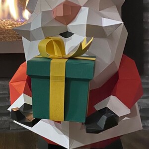 Reindeer Papercraft 3D Rudolph Paper Craft PDF SVG Template | Etsy