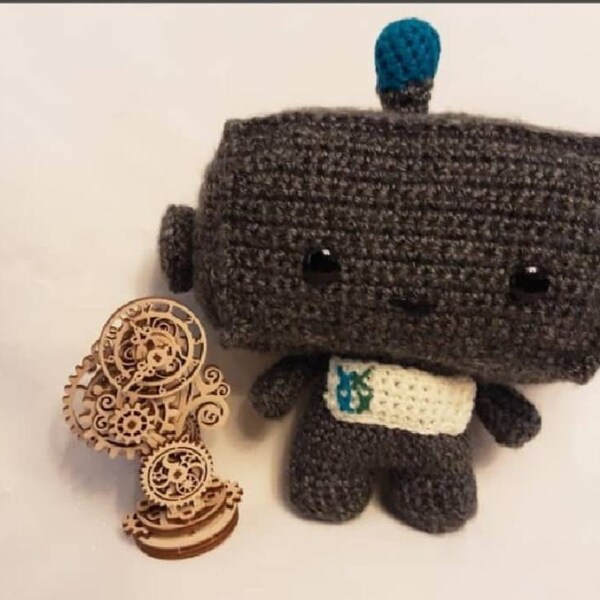 PATTERN: Cuddle-sized Beep and Boop the Robot Twins Amigurumi ...