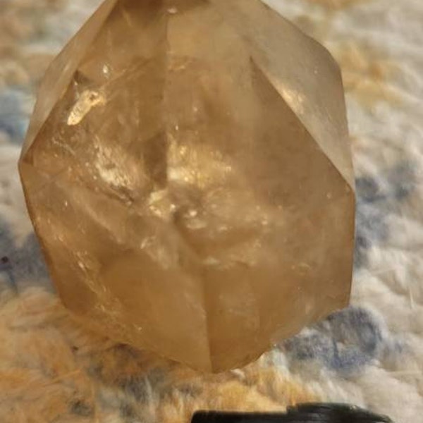 Sparkly Fairy Forest Quartz | New Find! Raw Green Epidote and Water ...