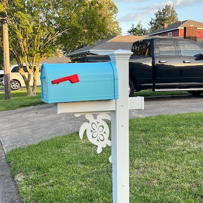 Mailbox Bracket Ship's Wheel Sailboat Large 16x21 Inch - Etsy