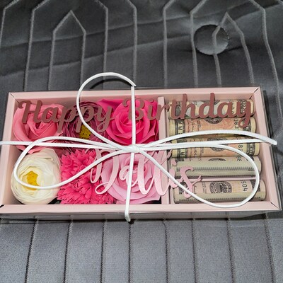 2x Bulk Boxes Only: Cash, Money Gift Box for Graduation & Father's Day ...