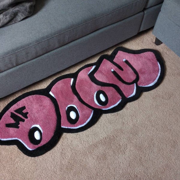 Custom Rug MF Doom Tufted Quasimoto Cd - Etsy