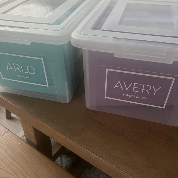 Printable Home Labels Instant Download Household File Box Labels Family ...