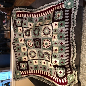 May Blossom Blanket Crochet Pattern - Etsy