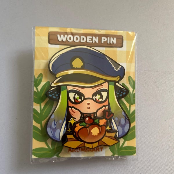 Splatoon Side Order Enamel Pins - Etsy