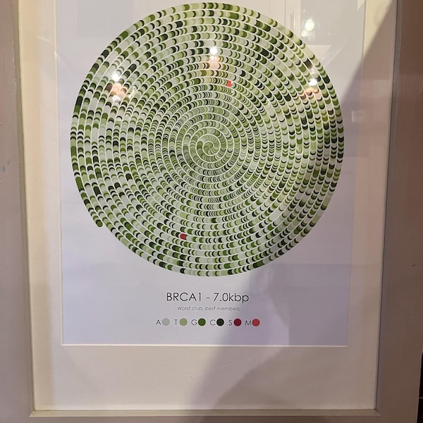 Prime Number Spiral Gold Foil, Abstract Math Art, Mathematics Print ...