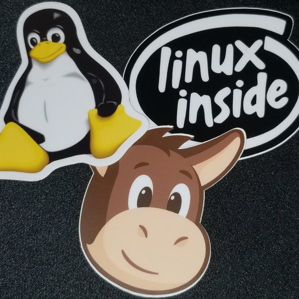 Programmer Vinyl Stickers Golang Gopher Arch Linux Inside Vim Python Git Decal - Etsy