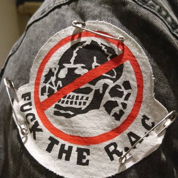 Antifascist Patch, Political Patch, Black Patch, Antifa Logo, Logo ...