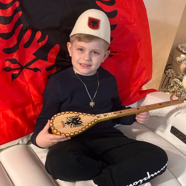 Handmade Lahuta, Wooden, Musical Instrument, North Albanian ...